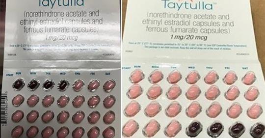 Birth Control Pill Recall: Taytulla Packaging Error Could Lead To ...