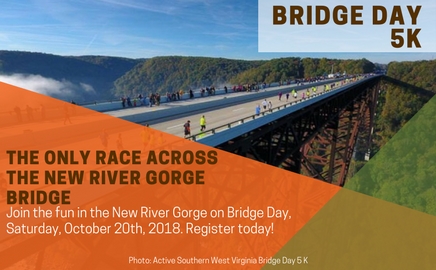 Active Southern West Virginia Will Be Hosting A Bridge Day 5K - WOAY-TV