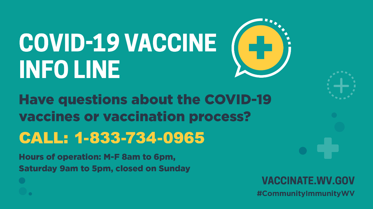 New COVID-19 vaccine info line announced - WOAY-TV