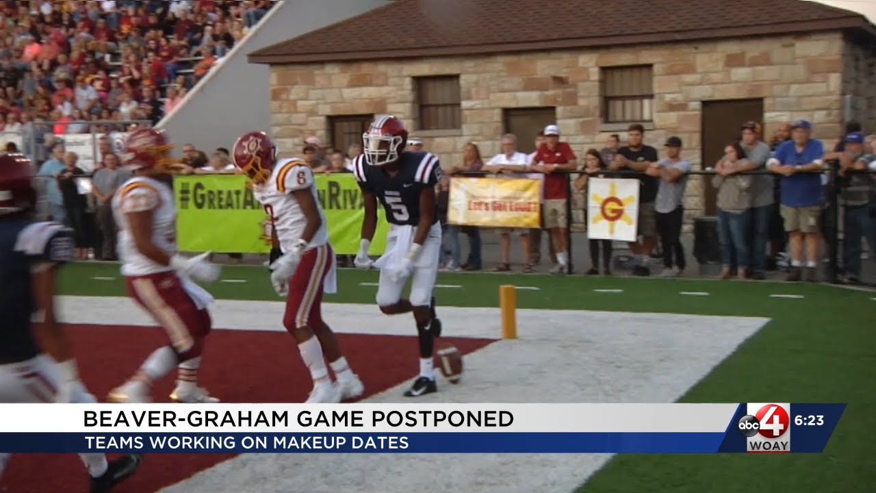 Beaver-Graham football game postponed - WOAY-TV