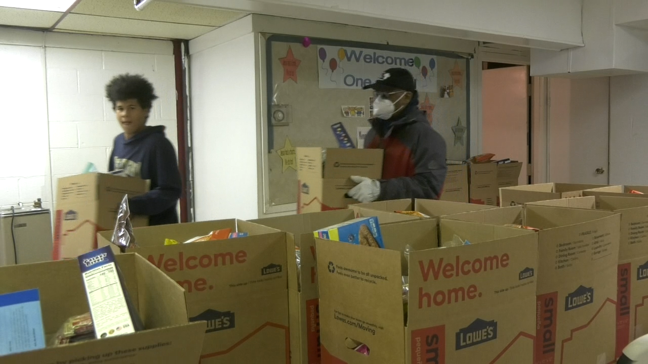 Local church delivers Thanksgiving meals and food boxes to community ...