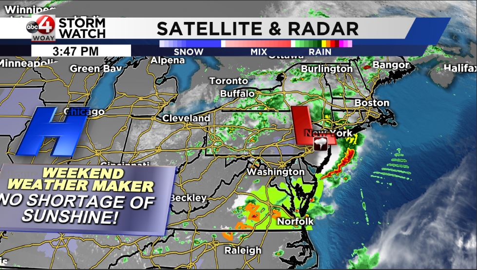 Weather Update: Perfect Weekend Followed By Rain - WOAY-TV