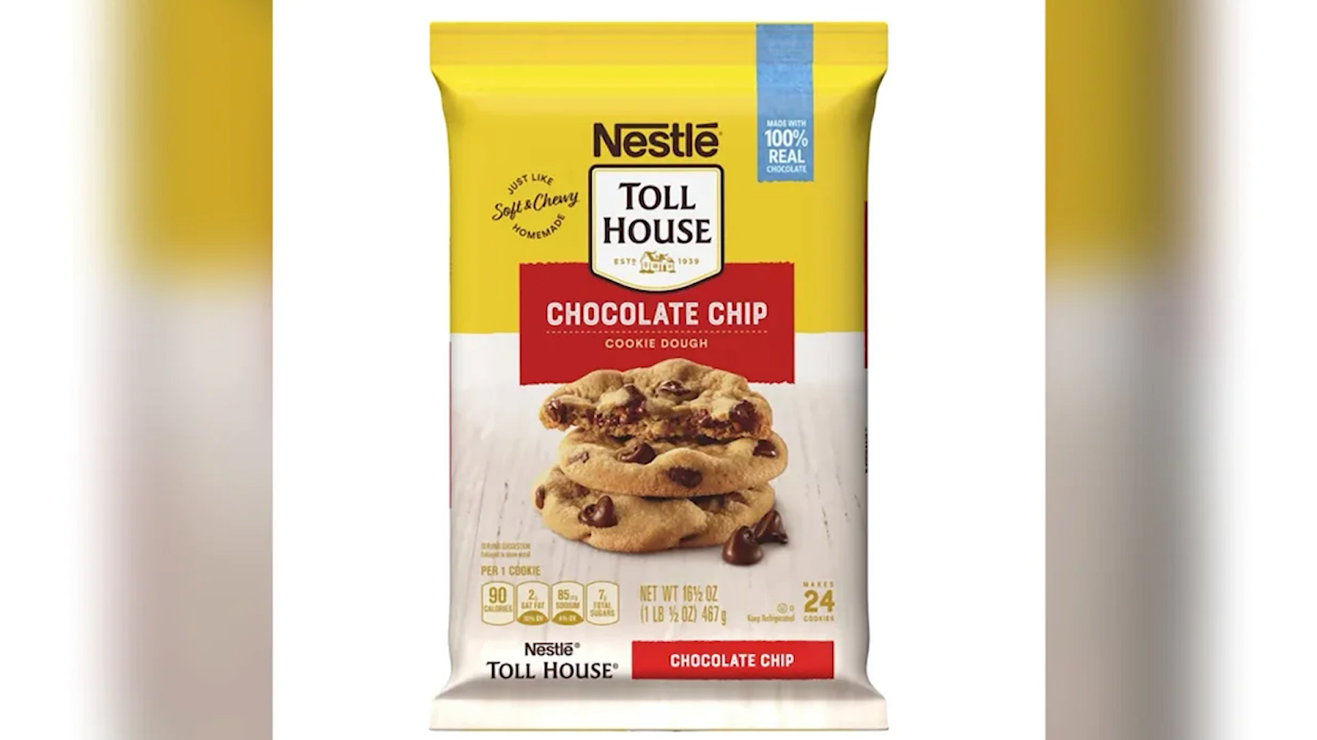 Nestle issues recall for break and bake chocolate chip cookie dough ...
