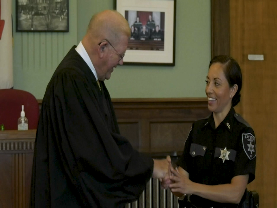 Fayette County Sheriff’s Department welcomes newest deputy, Fridley ...