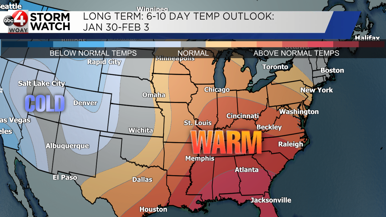 Calmer Weather Ahead; Chances for Rain Later in the Week - WOAY-TV
