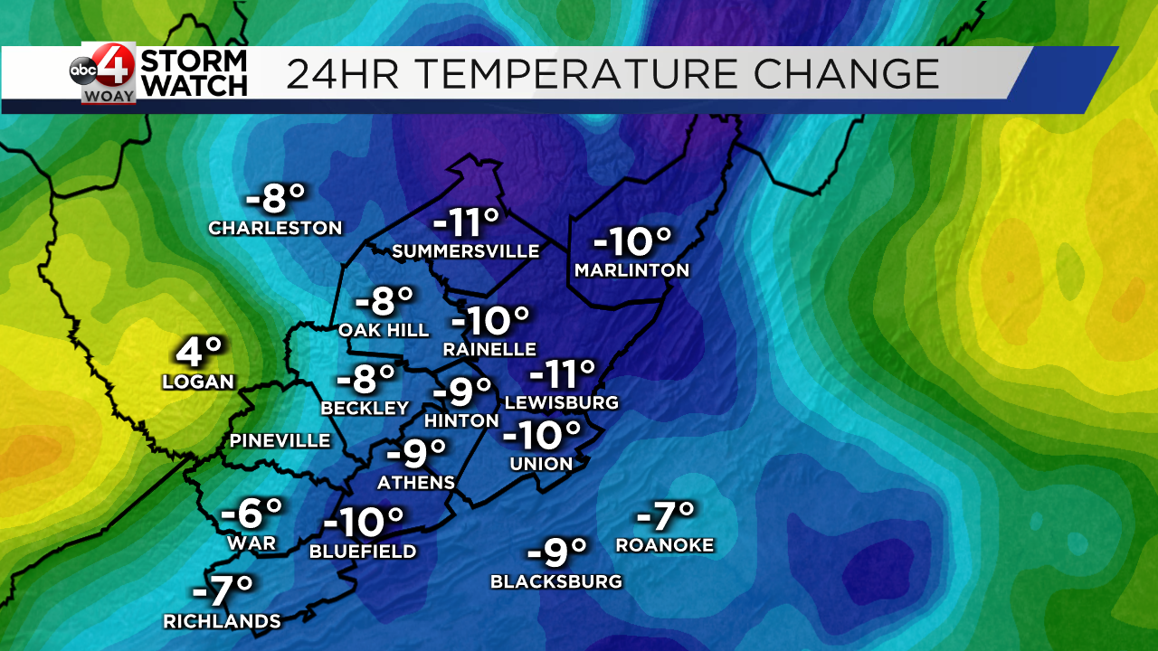 Cloudy and cooler for now, but not for long - WOAY-TV