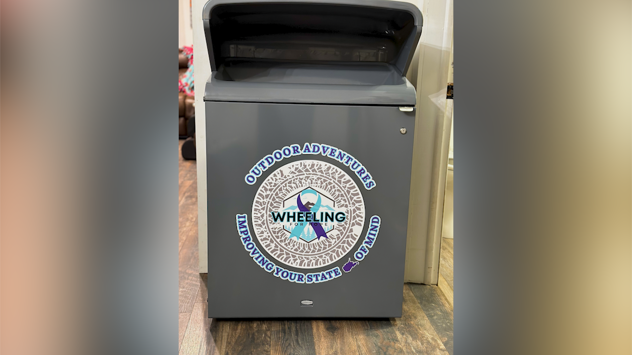 Wheeling for Hope trash cans provide prominent way to save lives - WOAY-TV