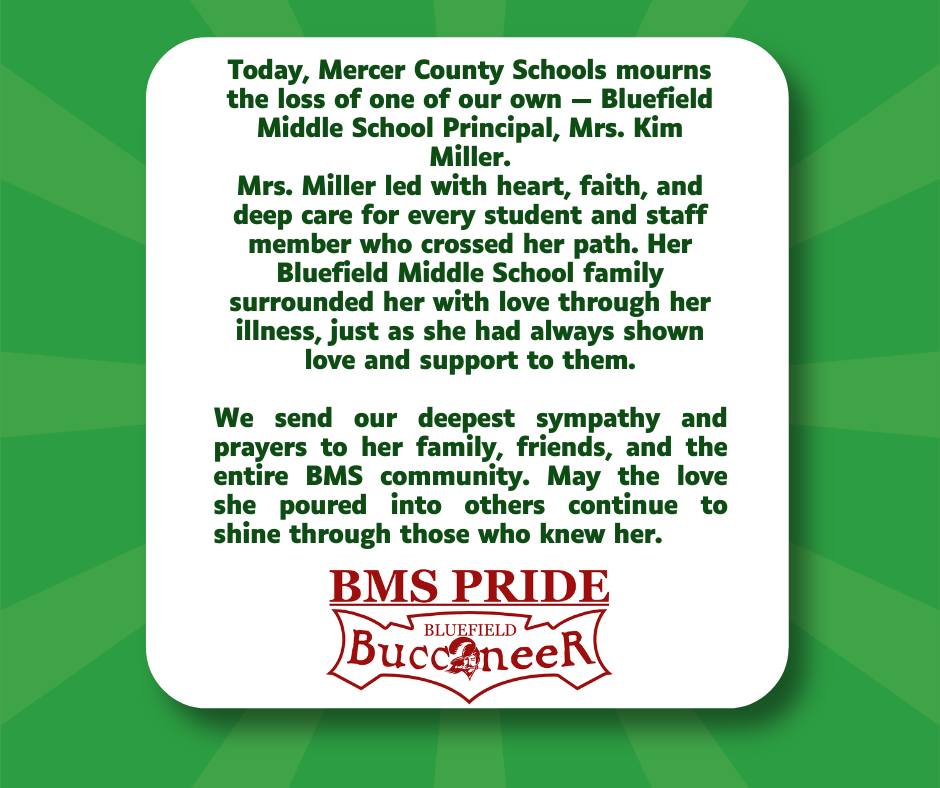 McDowell County Schools wear green in solidarity with Mercer County ...
