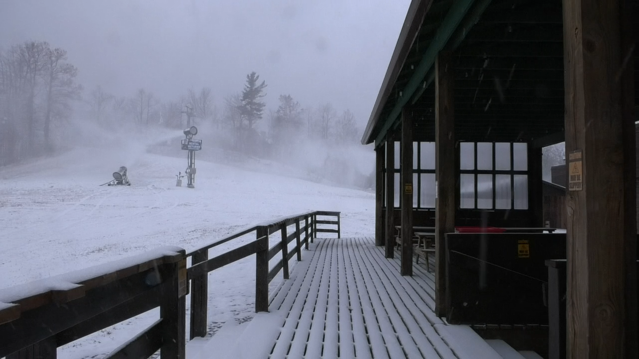 Snow guns blazing – Winterplace kicks off season’s first snowmaking ...