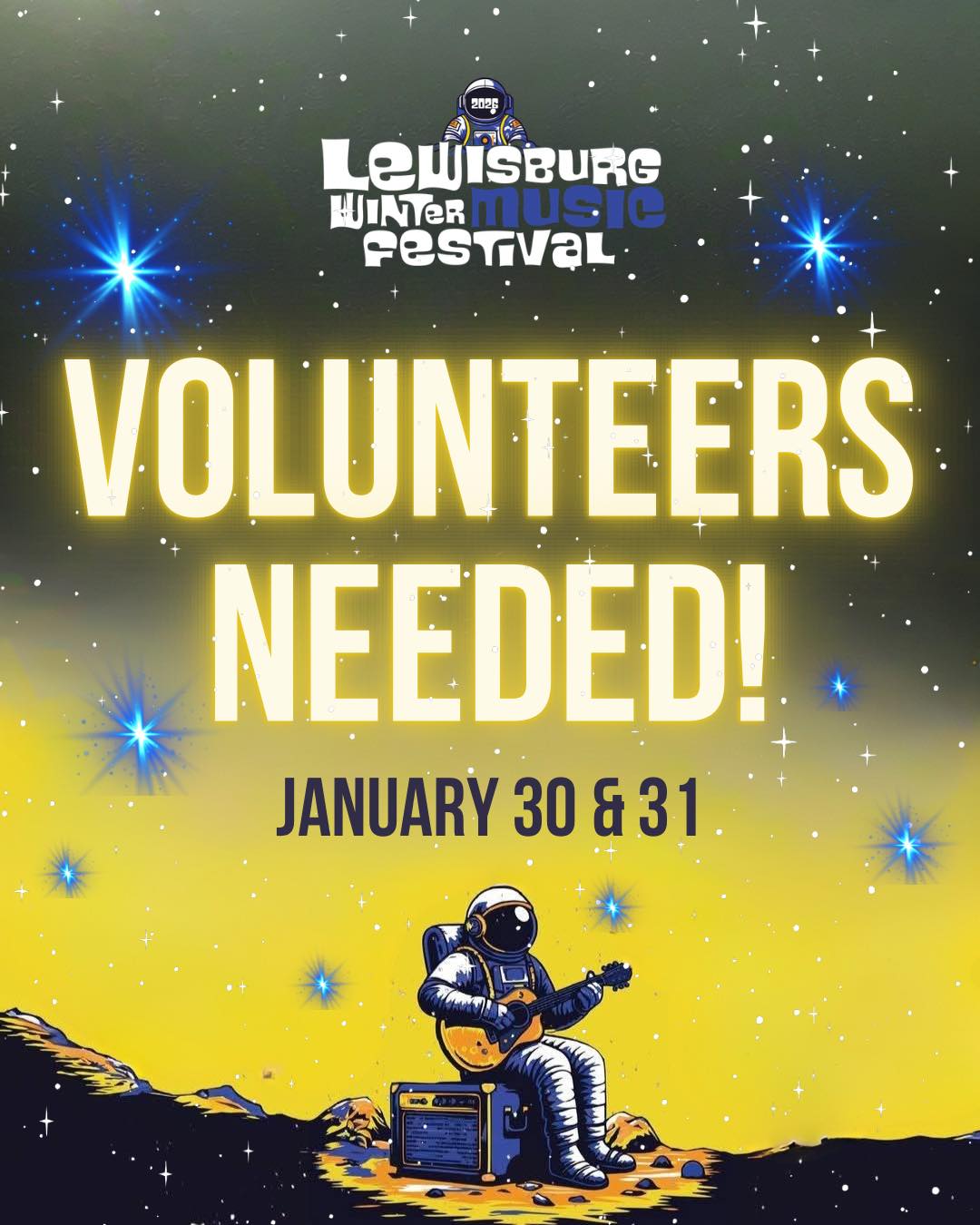 Lewisburg Winter Music Festival seeking volunteers - WOAY-TV