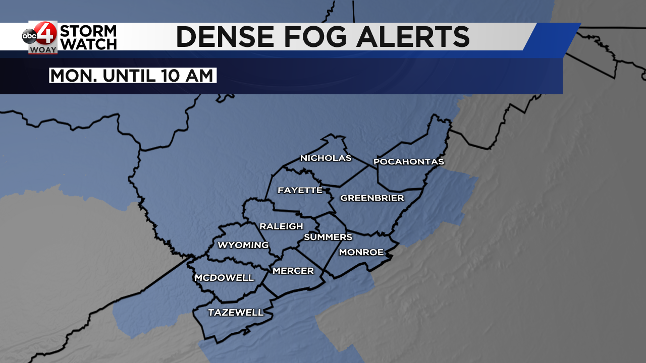 Dense Fog; Milder Temperatures - WOAY-TV