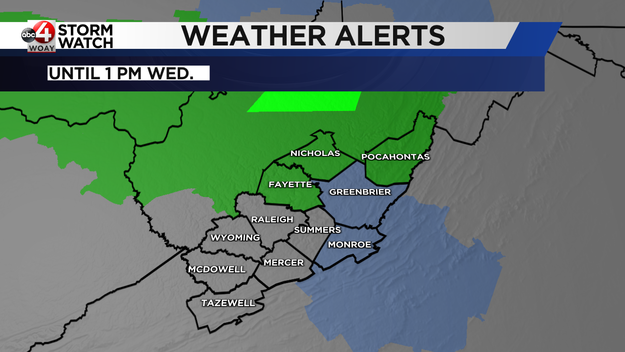 Mild and Rainy Days; More This Weekend - WOAY-TV